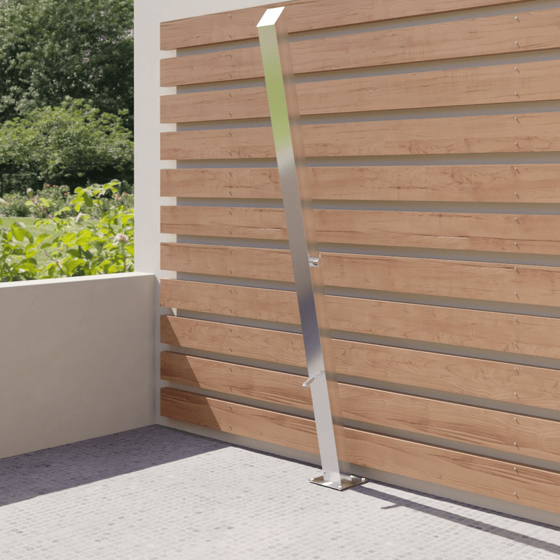 Stainless Outdoor Shower Panel | Freestanding Outdoor Shower – Magnus ...