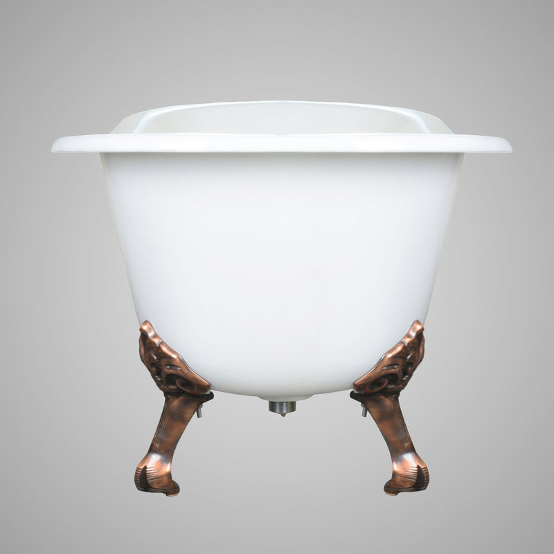 61" Kilgore Cast Iron Slipper Clawfoot Tub – Magnus Home Products